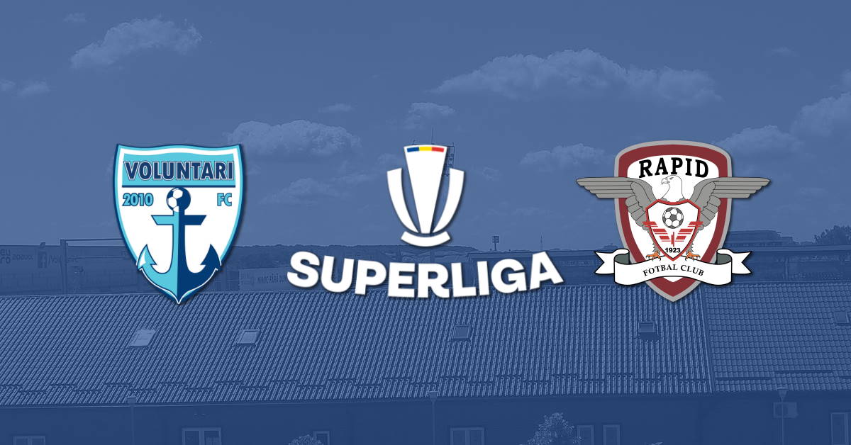 FC Voluntari – Rapid, Superliga, 03-09-2022 - Pariez Online